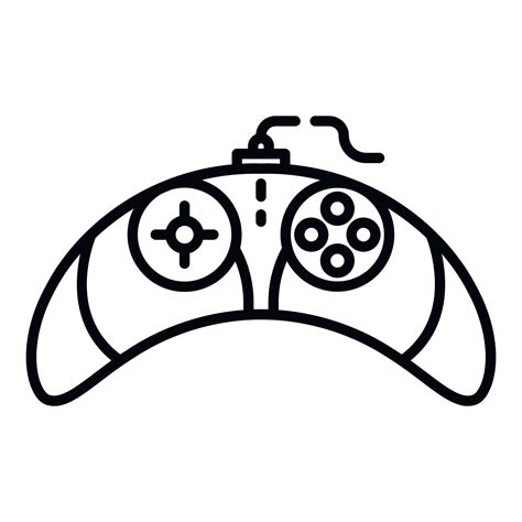Video Game Controller Icon Outline Style 15389934 Vector Art At Vecteezy