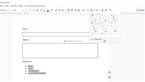 How To Create Fillable Form In Google Docs