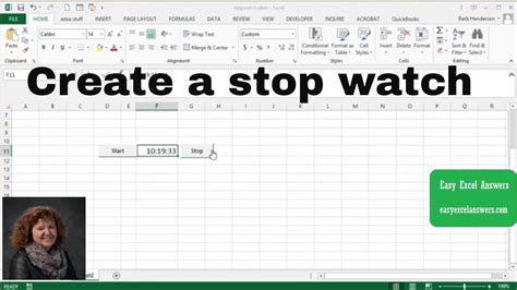 Excel Stopwatch With Lap At Lawrence Konopka Blog