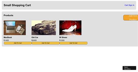 Addnewproductitem Button Codesandbox