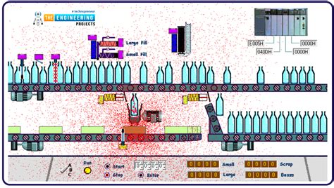Bottle Line Scraping Management System Using Plc Ladder Logic The Engineering Projects