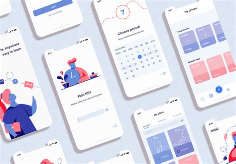 Time Management App UI On Behance
