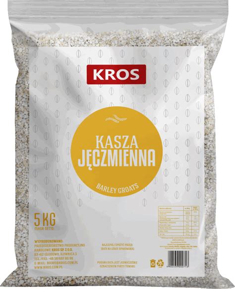 Kasza Jęczmienna 5 Kg Kros