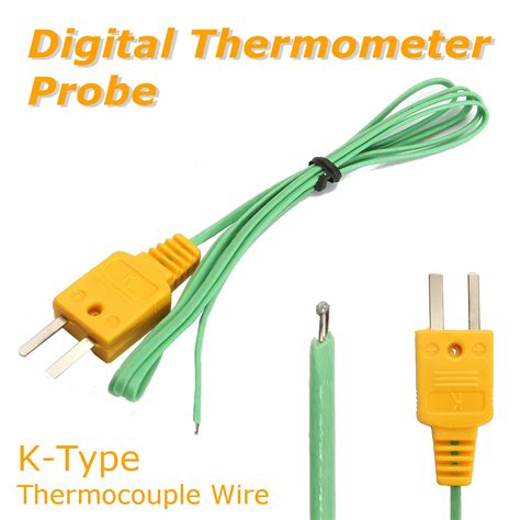 K Type Thermocouple Wire Digital Thermometer Temperature Sensor Probe Alexnld Com