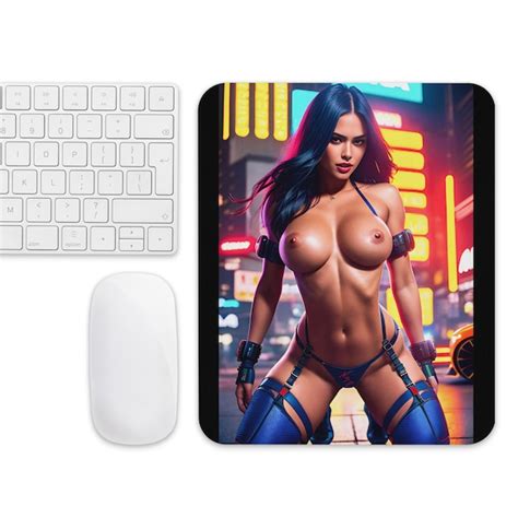 Topless Mouse Pad Etsy