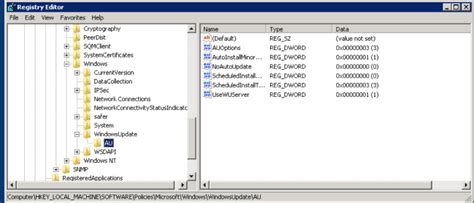 How To Target Wsus Clients With The Registry Keys Learn Solve It