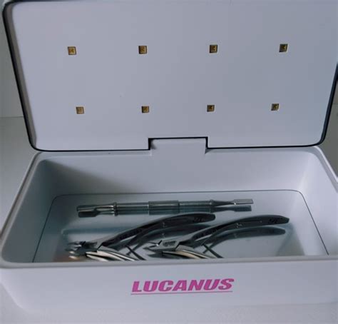 네일도구들을 살균 소독을 위한 루카너스 Uv Led 살균 소독기 사용사는 방법 네이버 블로그