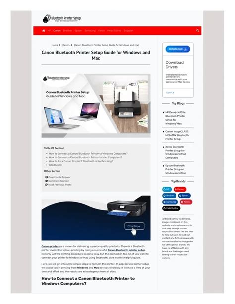 Ppt Canon Bluetooth Printer Setup Guide For Windows And Mac Powerpoint Presentation Id 12558708