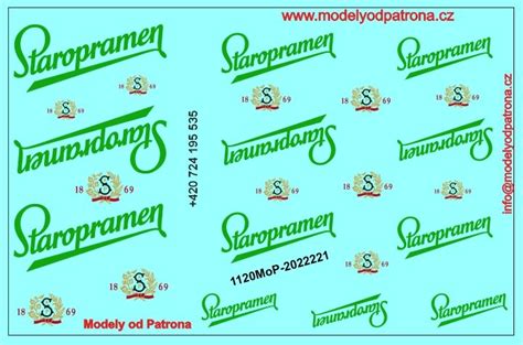 Staropramen Staré Logo Modely Od Patrona