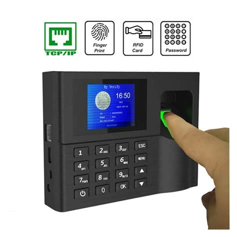 A4 Tcp Ip Biometric Fingerprint Employee Time And Attendance Management System Time Clock Punch