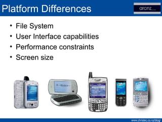Compact Framework Development For The Desktop Developer PPT