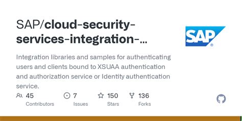 Github Sapcloud Security Services Integration Library Integration Libraries And Samples For