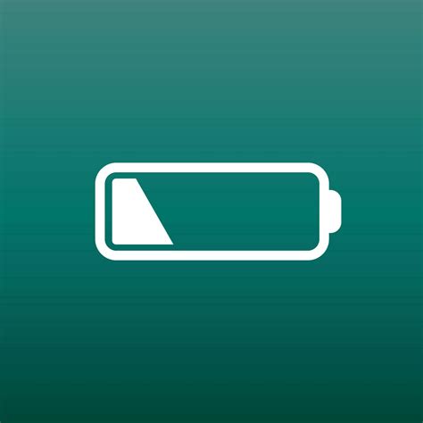battery level indicator vector illustration on green background