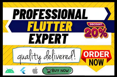 do flutter mobile app development and will be your mobile app developer