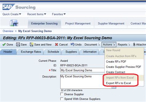driving rfx process using microsoft excel in sap s sap community