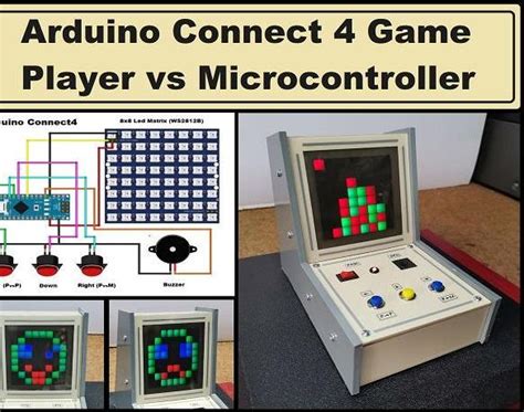 Arduino Connect4 Game Human Vs Microcontroller 3 Steps Instructables