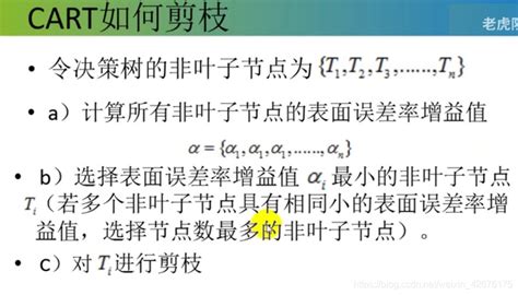 决策树3 基尼指数 gini index（cart） csdn博客