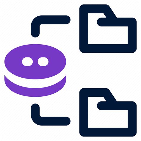 Folder Database Server File Management Icon Download On Iconfinder