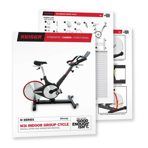 Keiser M3i Indoor Bike Assembly Instructions And Video M3i Keiser
