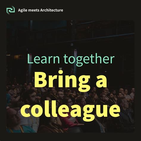 Bring A Colleague To Agile Meets Architecture 2025 April 3 4 And Save On… Agile Meets