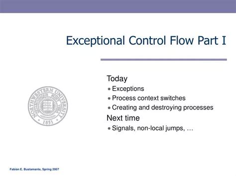 Ppt Exceptional Control Flow Part I Powerpoint Presentation Free