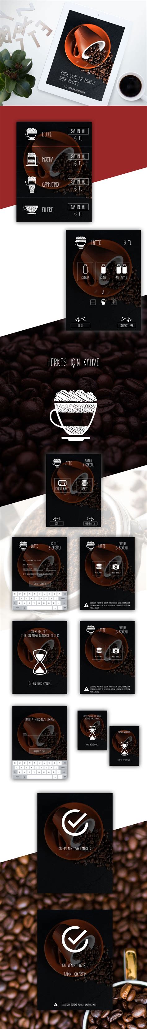 Coffee Machine Project Behance
