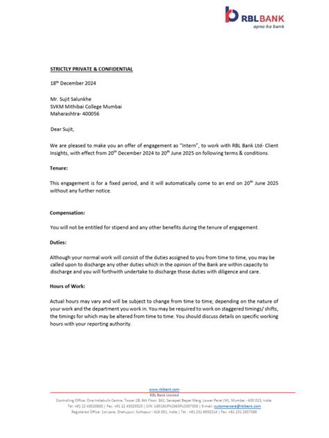 Internship Letter Sujit Salunkhe Client Insights Pdf Discovery