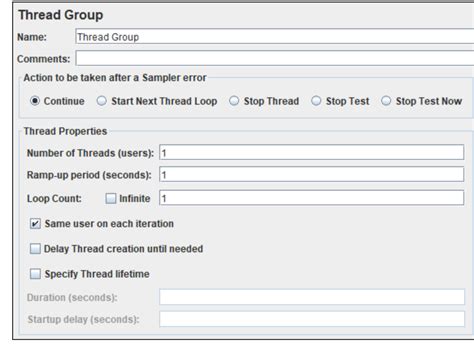 Bài 3 Thread Group trong jmeter
