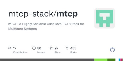 Github Mtcp Stackmtcp Mtcp A Highly Scalable User Level Tcp Stack