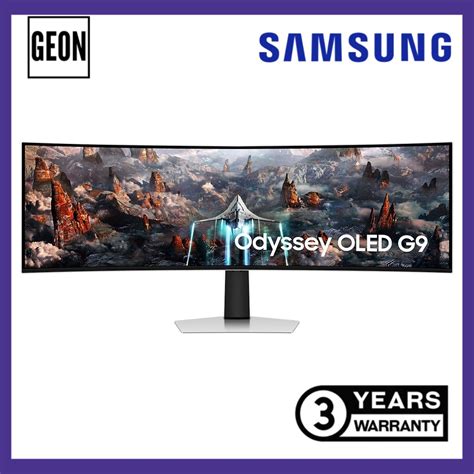 Samsung LS49CG934SEXXS Odyssey Curved OLED G9 49 Monitor 5120x1440 240Hz 0 03ms GtG