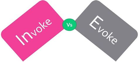 Difference Between Invoke And Evoke With Examples And Comparison Chart