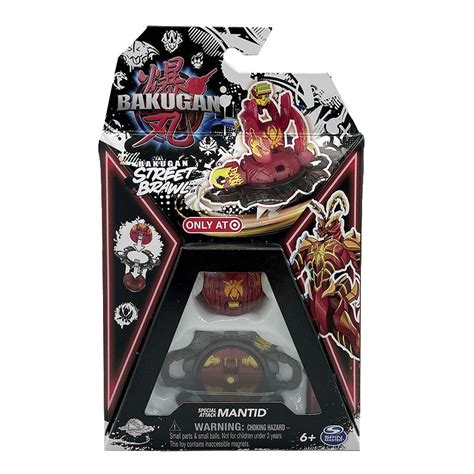 Bakugan 3rd Generation Bakugan Вращающийся гироскоп Street Brawl Mantis Bison купить с