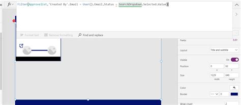 solved filter gallery by user email and status column power platform
