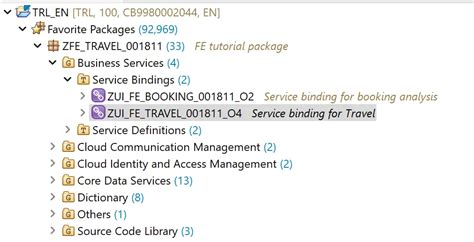 Abap Restful Application Programming Model 10 Travel Service