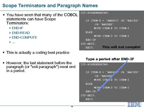 Ibm Software Group Enterprise Cobol Education Using