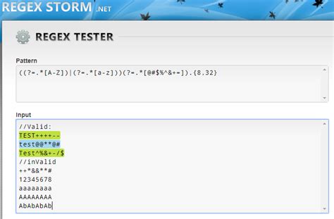Regex Regular Expression For Field Validation In C Stack Overflow