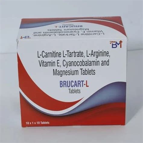 Brucart L Tablet At ₹ 351 Box Carnitine Tablets In New Delhi Id