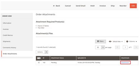 Magento 2 Order Attachment File Upload Extension