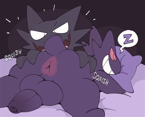 Rule 34 Ambiguous Gender Anthro Anus Ass Balls Bed Birdvian Butt Grab English Text Foreskin