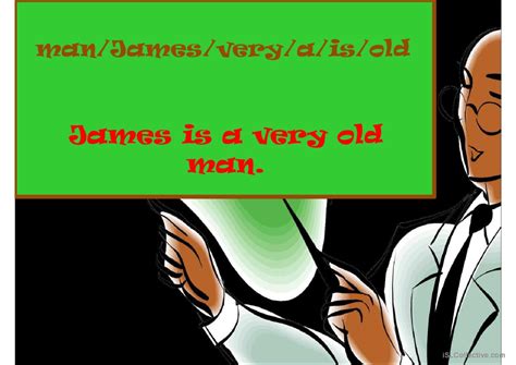 WORD ORDER General Grammar Practice English ESL Powerpoints