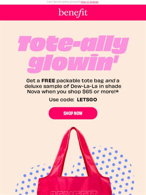 Benefit Cosmetics Email Newsletters Shop Sales Discounts And Coupon Codes