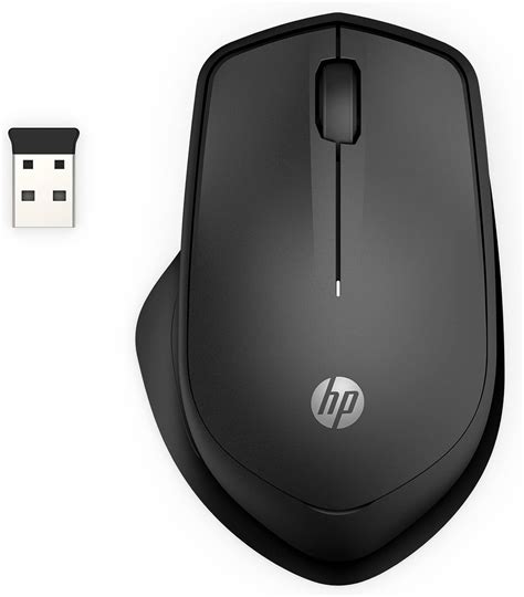 Amazon Com HP Wireless Silent M Mouse Ergonomic Right Handed Design Month Battery Life