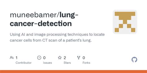 GitHub Muneebamer Lung Cancer Detection Using AI And Image Processing Techniques To Locate