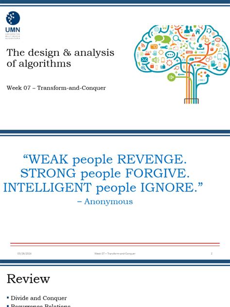 Week 07 Transform And Conquer Pdf Algorithms Linear Algebra