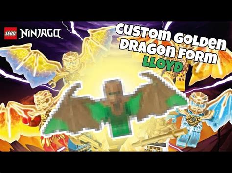 Dragón Ninja Ninjago Lloyd Gold Jiestar Hot Sell 452 Stück Ninjago