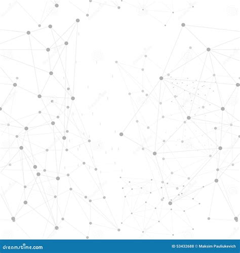 Vector Network Background Abstract Polygon Stock Vector Illustration Of Geometric Cell 53432688