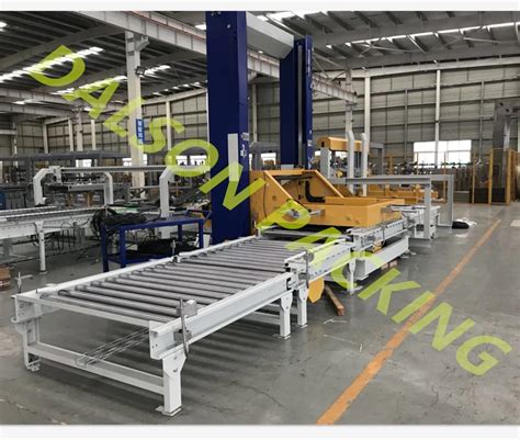 Whole Layer Cartons Palletizer Machine Low Level High Speed Gantry