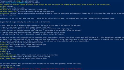 Troubleshooting New MS Store App Install Error X EUC Cloud Technology Blog