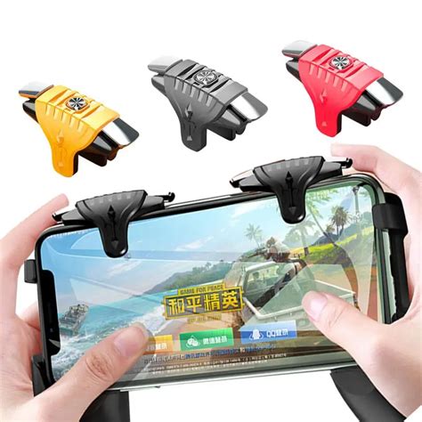 2pcs Pubg Mobile Game Controller Gamepad Trigger Aim Buttonr1 L1