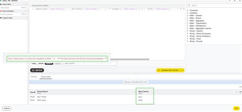 cell splitter in terms of launch vehicle knime analytics platform